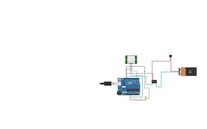 Circuit design LAMPU OTOMATIS | Tinkercad Circuit design LAMPU OTOMATIS | Tinkercad