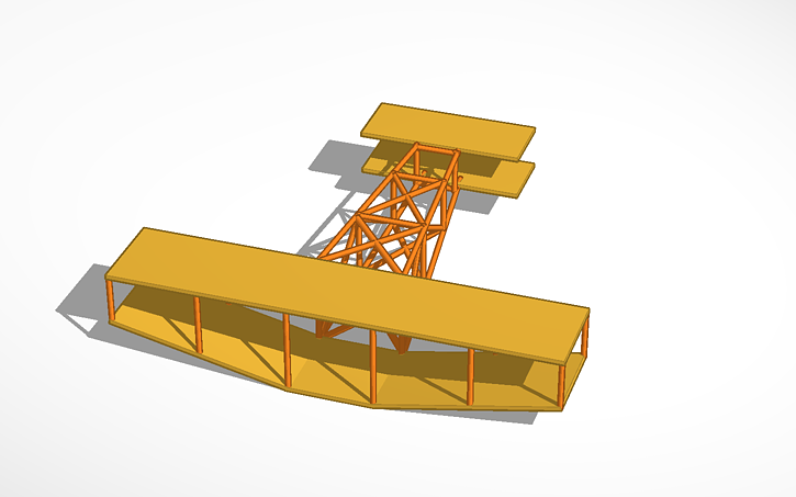 3D design Plane - Tinkercad