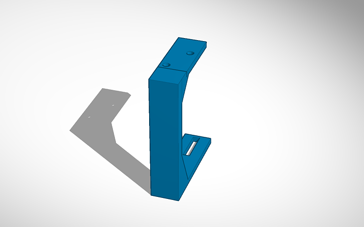 3D design Y axis limit switch - Tinkercad