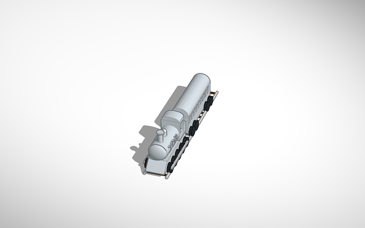 3D design Train!!! - Tinkercad
