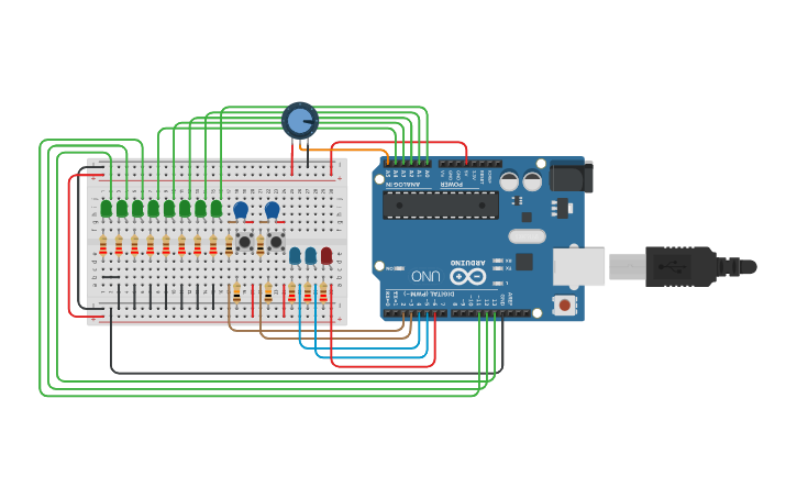 Circuit design Logic Operations - Tinkercad