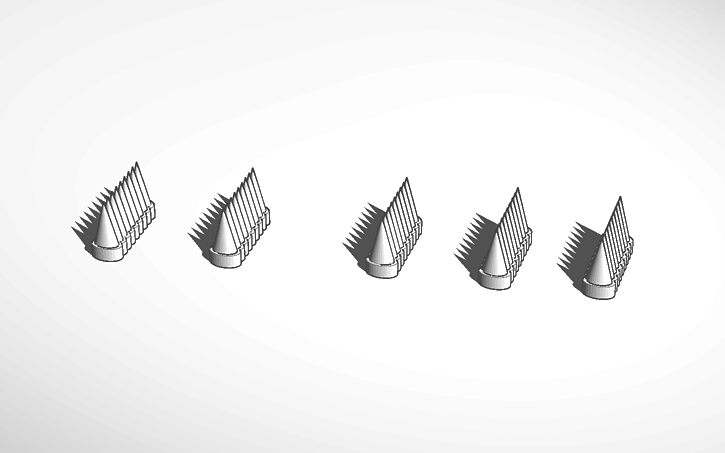 3D design cool teeth - Tinkercad