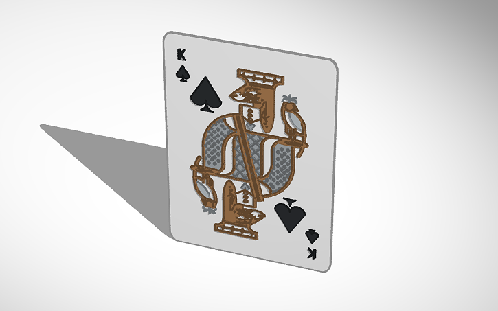 3D design Rarebit Gold Card - Tinkercad