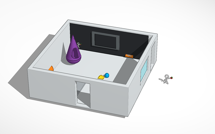 3D design play room | Tinkercad