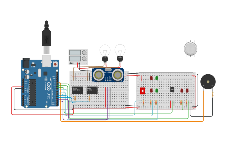Circuit Design Actividad 6 Tinkercad