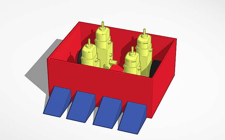3D design sumo botsito - Tinkercad