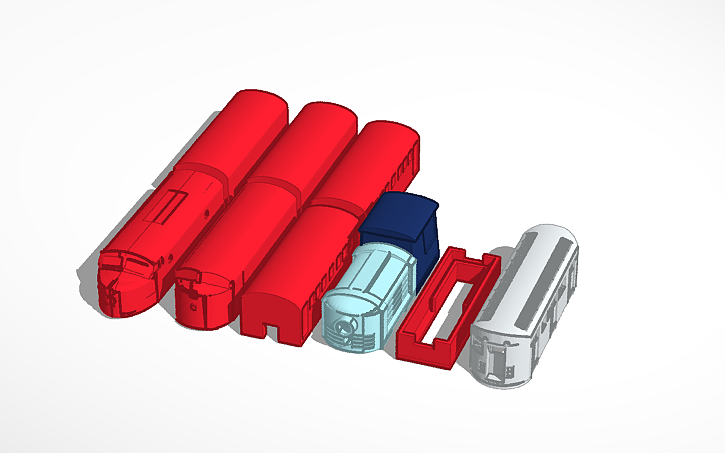 3D design Collection of z shorty shells | Tinkercad