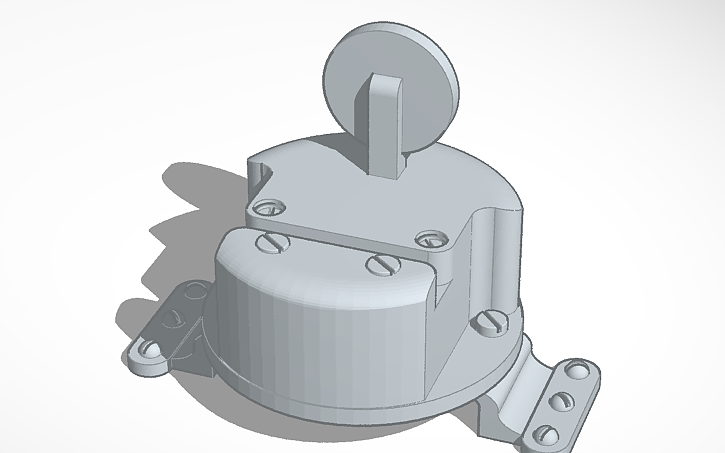 3D design Morse Key - Tinkercad