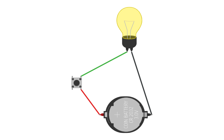 Circuit design light circuit - Tinkercad