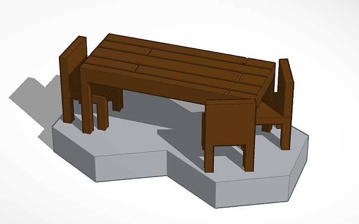 3D design GH/Obstacle/Table | Tinkercad