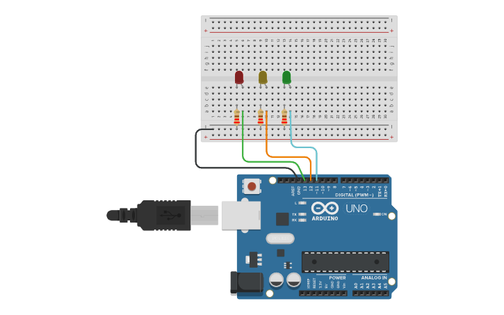 Circuit design Trabajo de arduino final de informatica | Tinkercad
