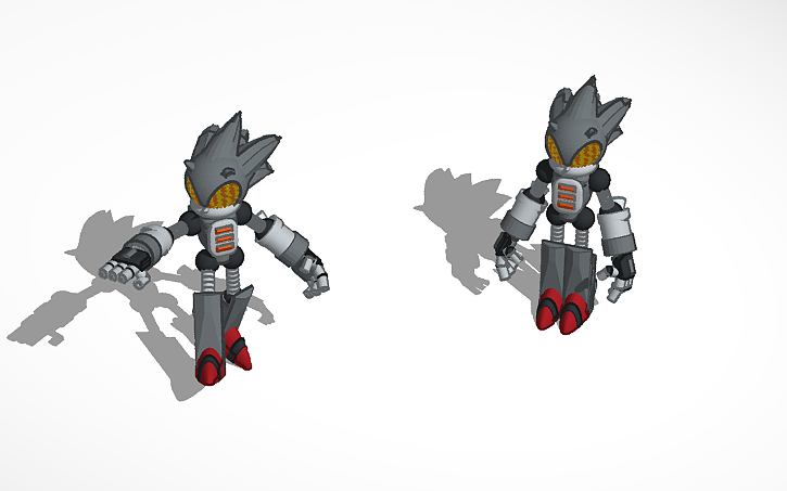 3D design Turbo Sonic (Sonic Fan Series) - Tinkercad