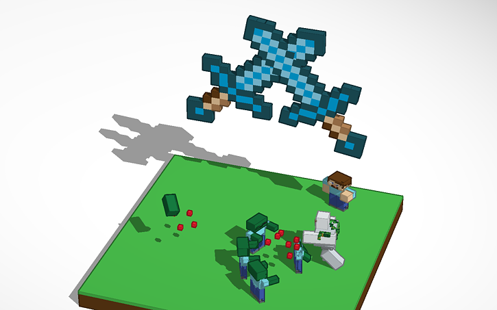3D design Minecraft | Tinkercad