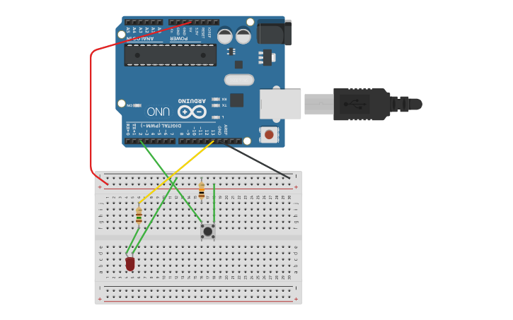Circuit design Correção da Prova Ex 1 - Tinkercad