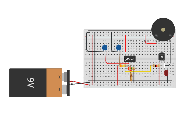 Circuit Design Detect Magd Tinkercad