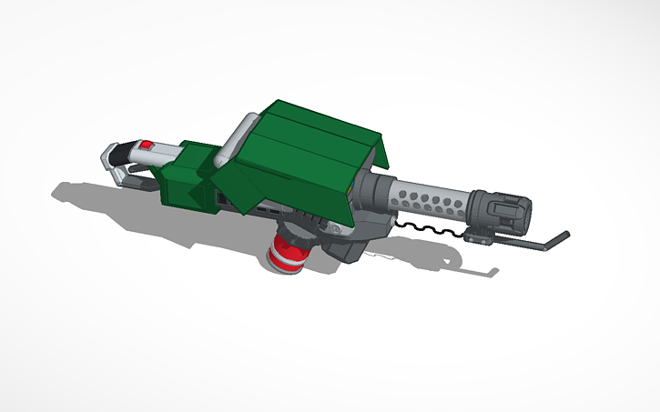 3D design Flamethrower - Tinkercad