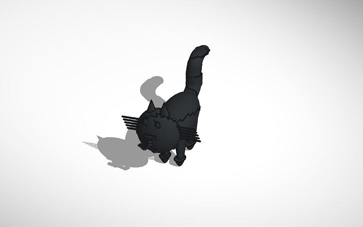 3D design Cat - Tinkercad