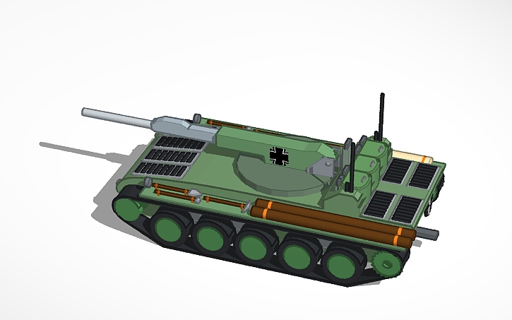 3D design Leopard 1 PT C from FTAN | Tinkercad