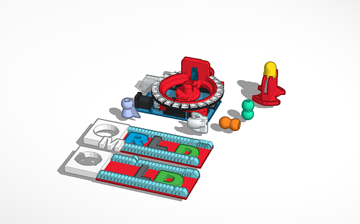 3D design key chain - Tinkercad