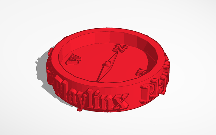 3D design Playlinx Compass - Tinkercad