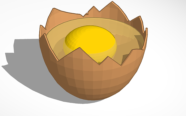 3D design egg | Tinkercad
