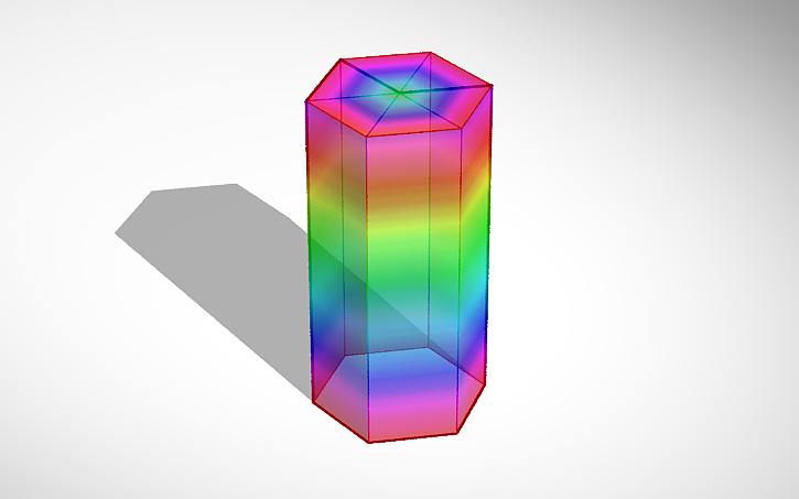 3D design The 1200 Rainbow Crystal - Tinkercad