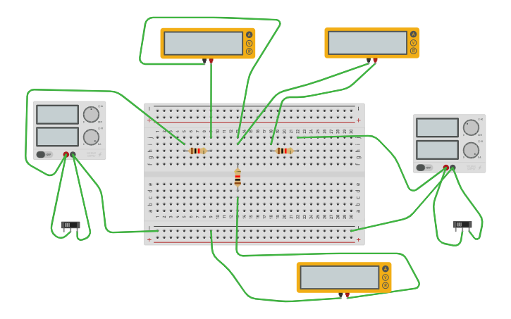 Circuit Design Superposition Circiut Rohit Tinkercad