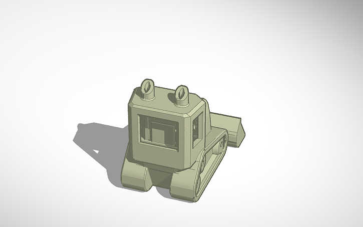 3D design Bull Dozer | Tinkercad