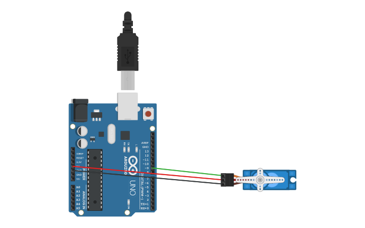 Circuit Design Video Servo Motor Exercise Tinkercad