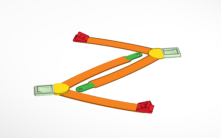 3D design 0153 Comfort Head Strap for 3D printed mask | Tinkercad