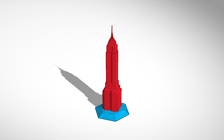 3D design sky skraper - Tinkercad