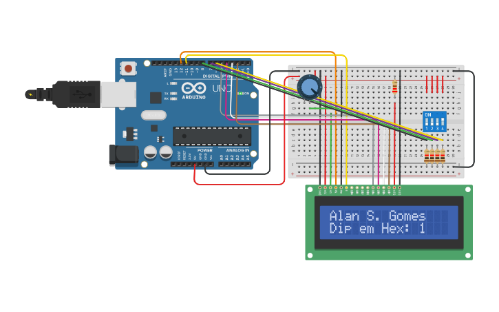 Circuit design Lista 2 | Tinkercad