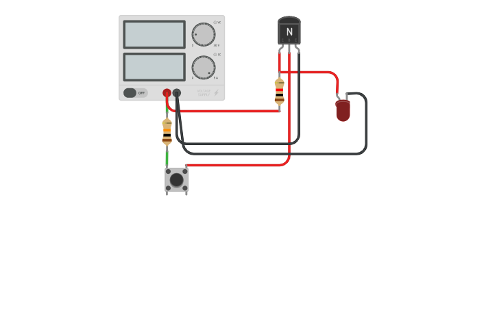 Circuit Design Porta Not Tinkercad