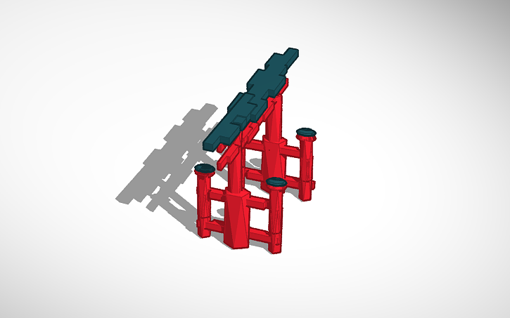 3D design Itsukushima Shinto Shrine | Tinkercad