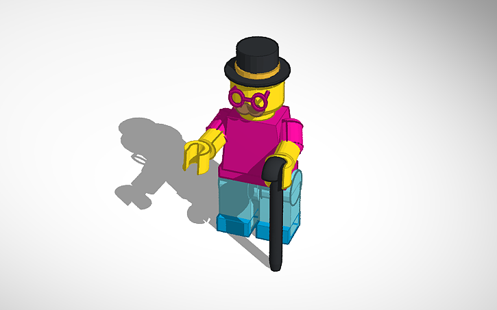 3D design Lego guy - Tinkercad