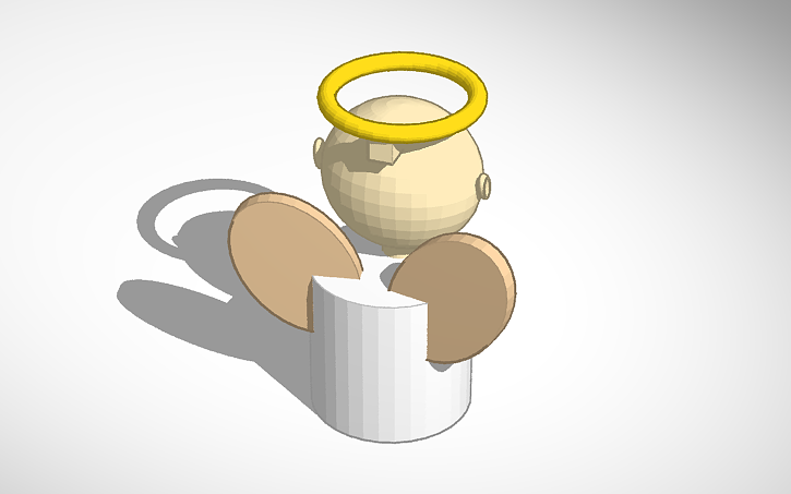 3D design Holiday Angel | Tinkercad