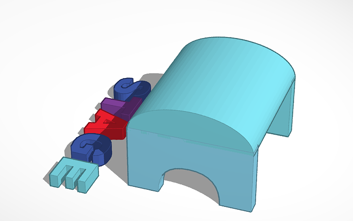 3D design arch | Tinkercad