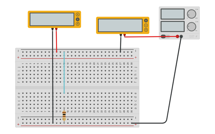 Circuit design POTÊNCIA ELÉTRICA | Tinkercad