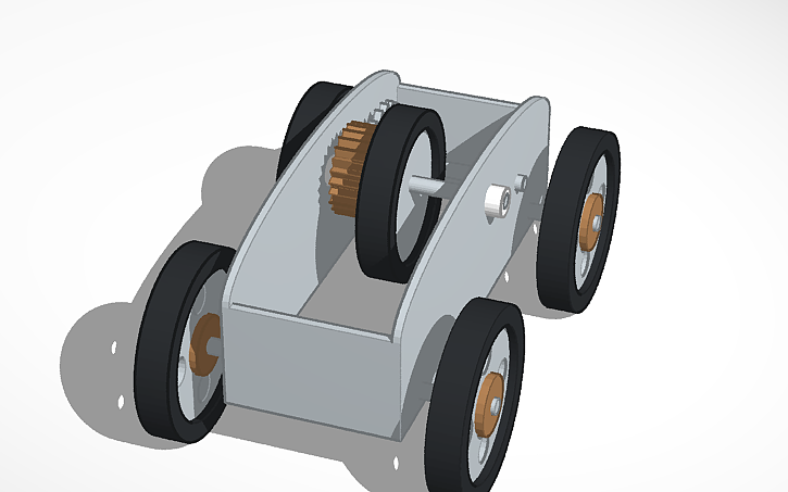 3D design Weird Flywheel Car Thing - Tinkercad