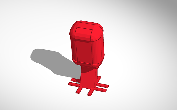 3D design microphone magnet tilt - Tinkercad