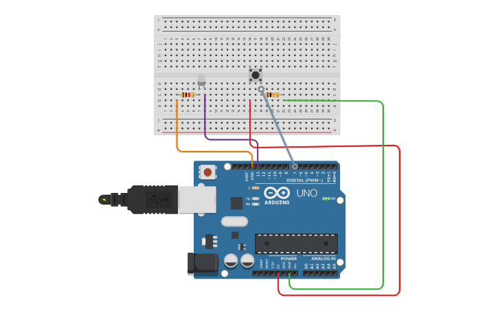 Circuit design pull down- team 5 | Tinkercad