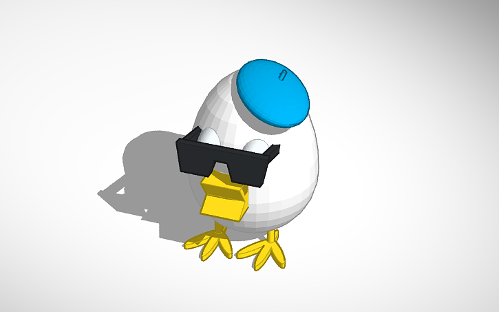 3d Design Duck Tinkercad