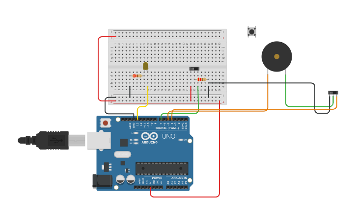 Circuit design Copy of encender y apagar un LED utilizando un botón ... Circuit design Copy of encender y apagar un LED utilizando un botón ...