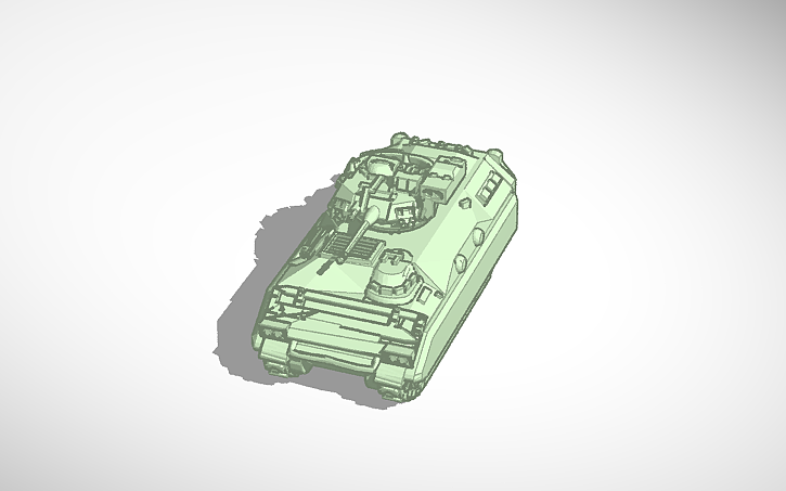 3D design M2 Bradley 🇺🇸 - Tinkercad