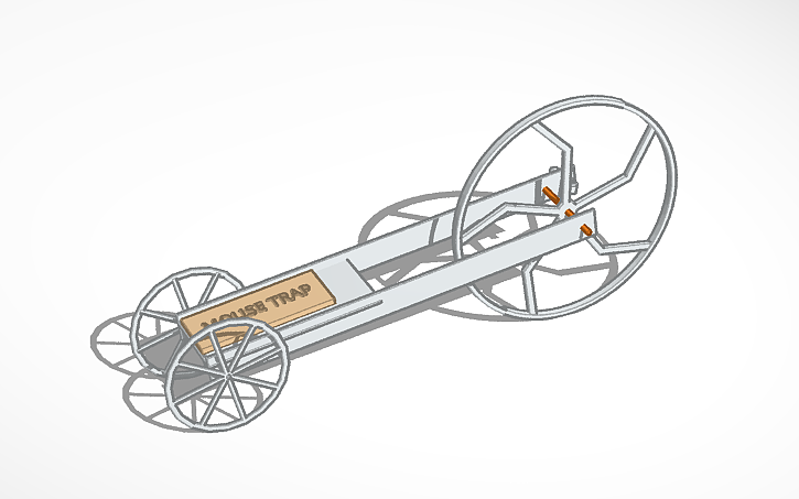 3D design Mouse Trap Vehicle - Tinkercad