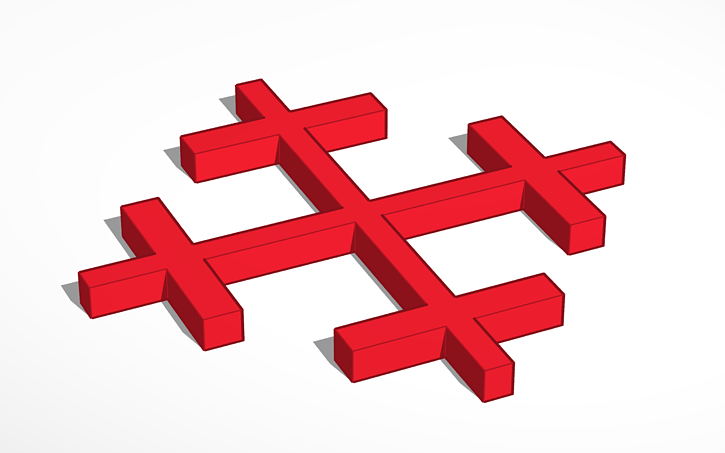 3D design St. Julian Cross | Tinkercad