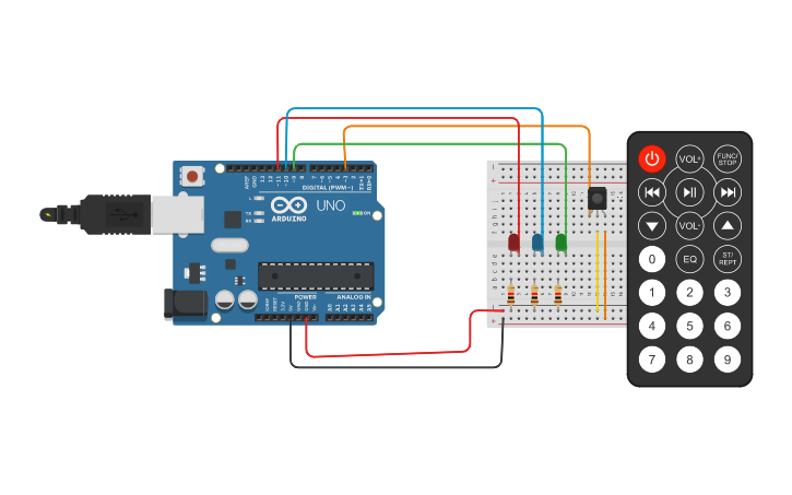 Circuit design lab9 level 4 - Tinkercad