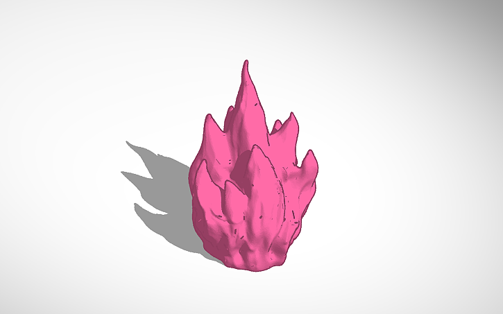 3D design Flame | Tinkercad