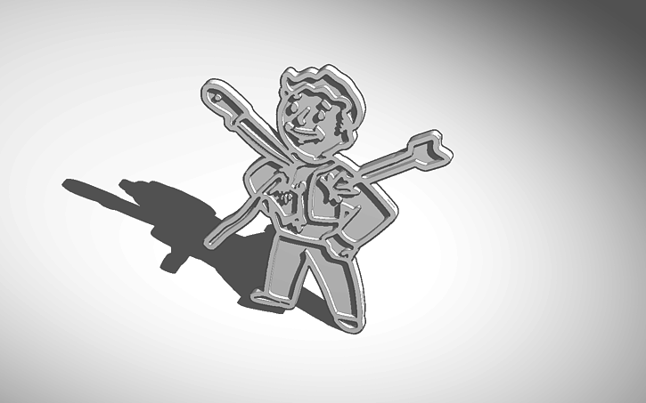 3D design Damage Resistance Fallout 3 | Tinkercad