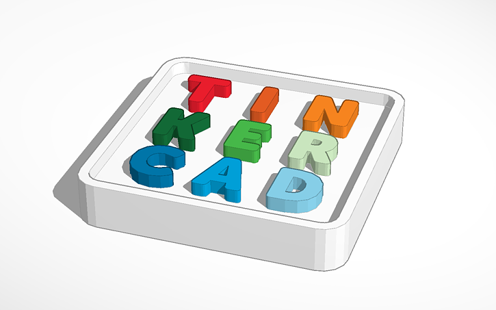 3D design Tinkercad #logo | Tinkercad